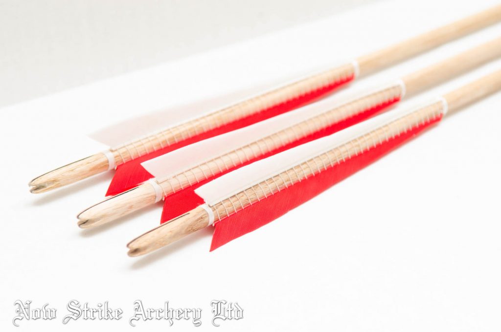 Premium Warbow Ash Arrows - Now Strike Archery